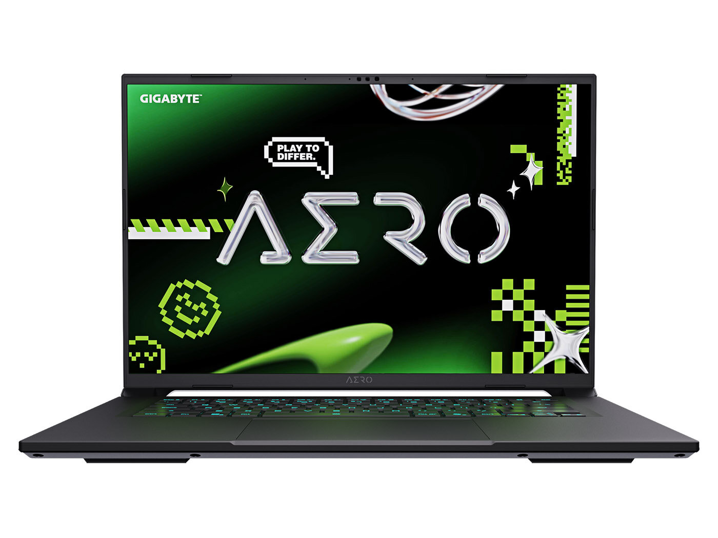 Ноутбук GIGABYTE AERO X16 EG61H 1WH 1WH93KZC94DH (16", Ryzen AI 7 350, 16 ГБ/ SSD 1 ТБ) Белый