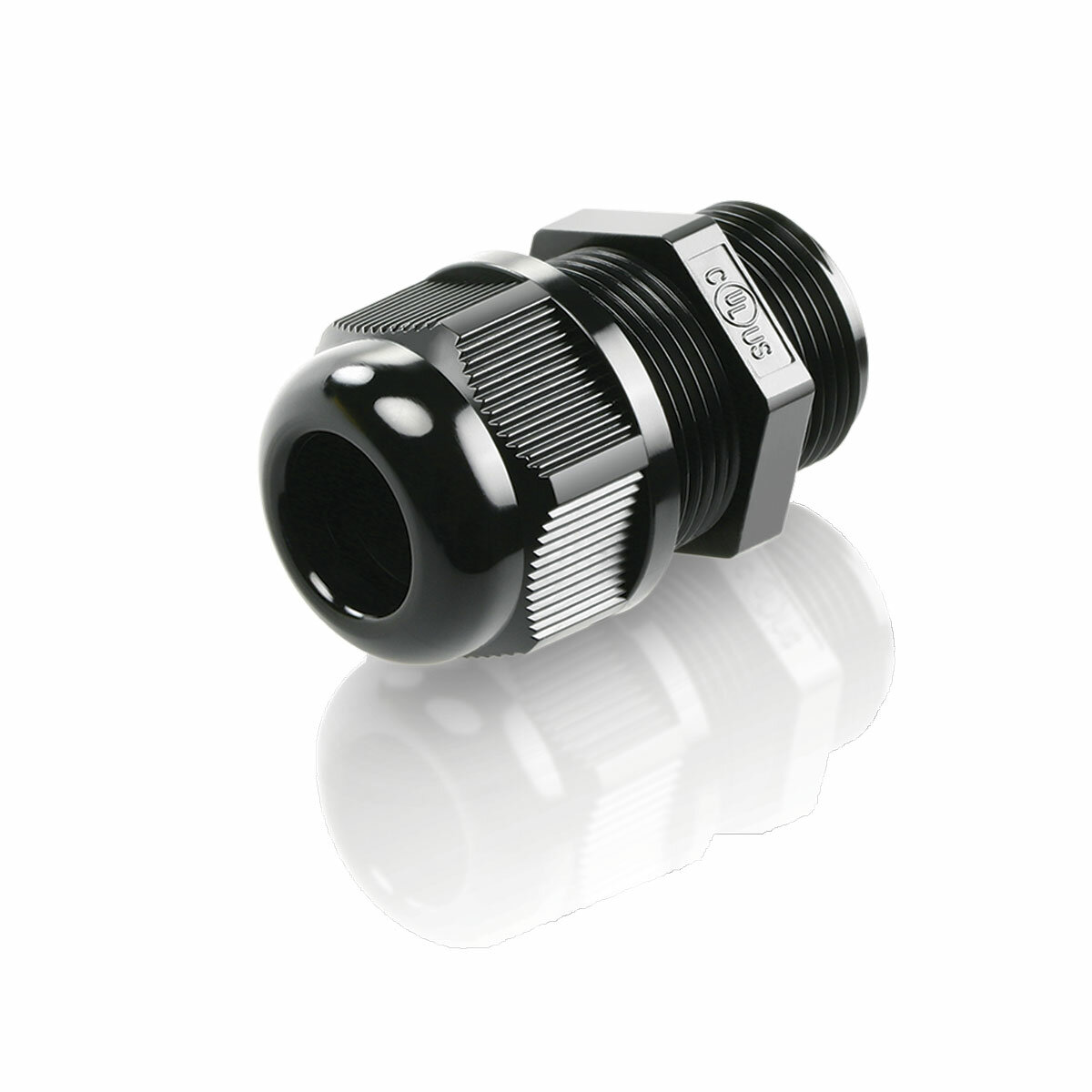 MGB20-14B, AVC, пластиковый кабельный ввод IP68, M20x1.5, для кабеля 8.5~14 мм, цвет черный