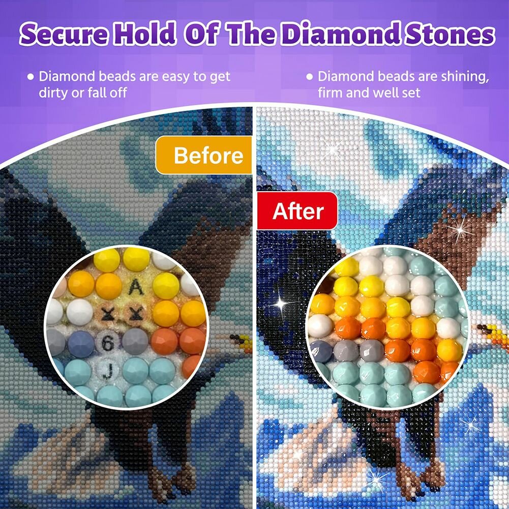 Средство для сохранения алмазной вышивки, улучшает блеск