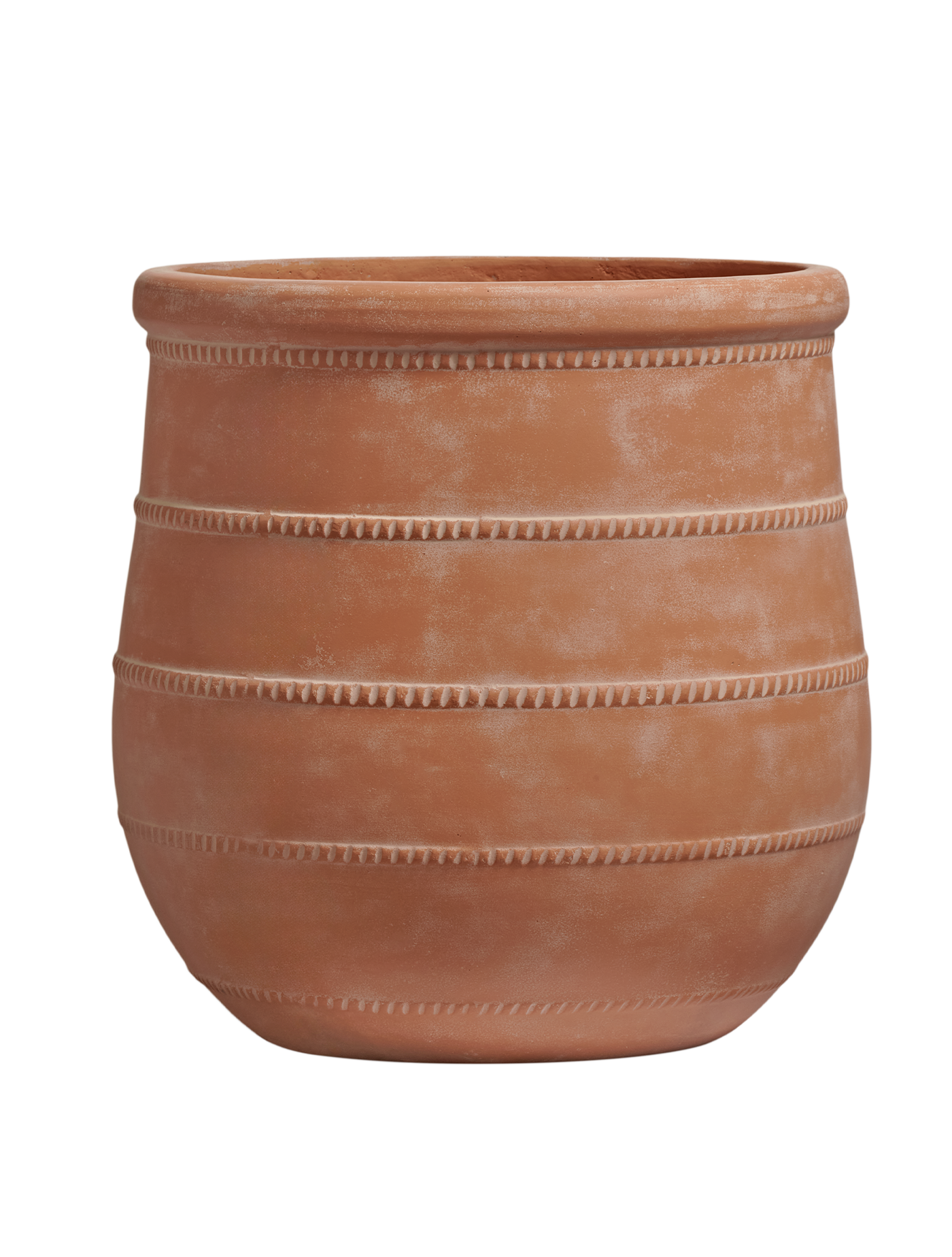 Кашпо TREEZ ERGO - Italica - Высокая чаша - Терракот