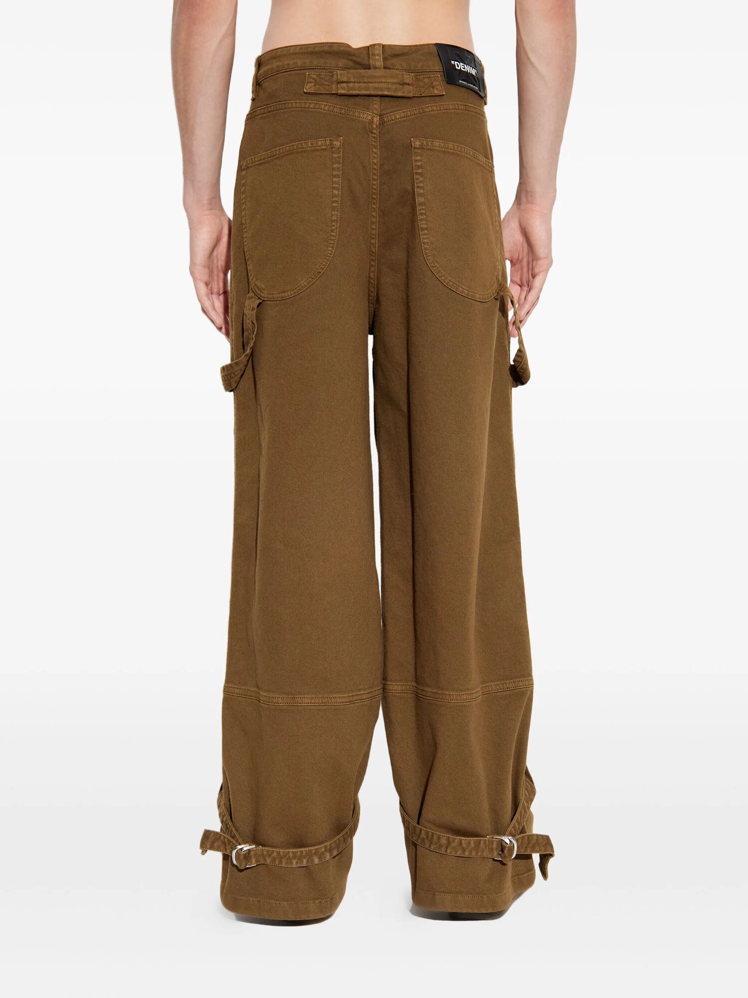 Брюки Off-White Canvas carpenter trousers, размер 42 — фото 1
