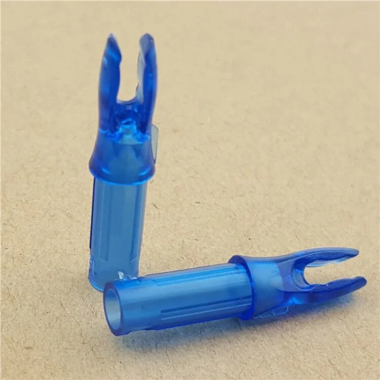 Наконечники для стрел AMEYXGS для ID6.2 мм стрел Синий, Translucent blue
