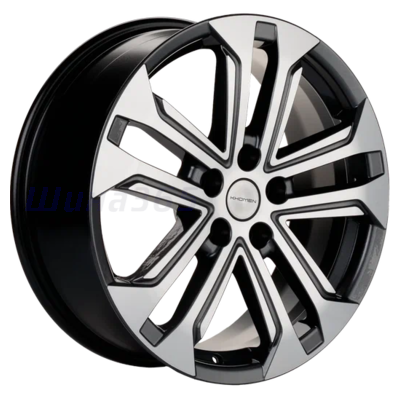 Литой колесный диск Khomen Wheels KHW1803 (Chery Tiggo) 7x18/5x108 ET40 D60,1 Gray-FP