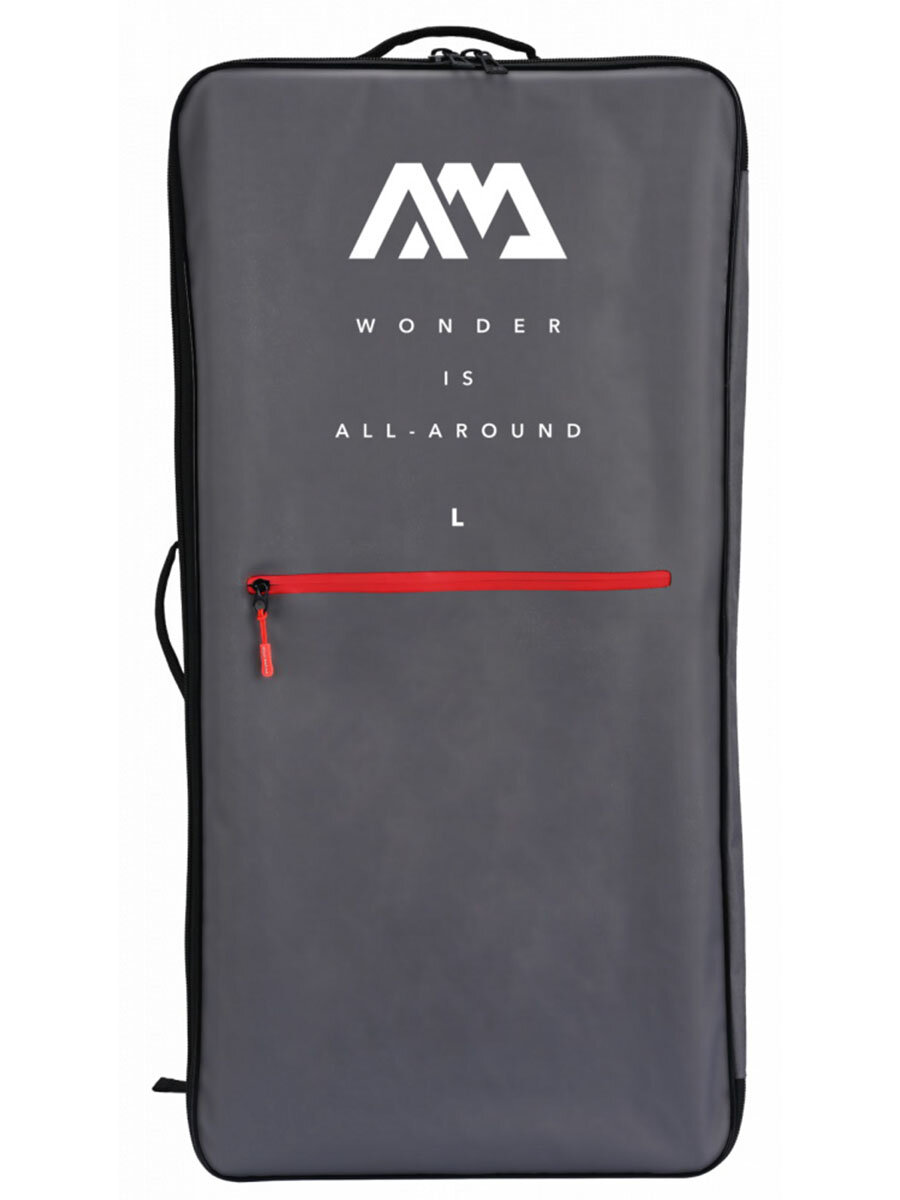 Сумка-рюкзак для SUP доски Aqua Marina Zip Backpack, серый р-р L / Сумка-чехол для SUP-board