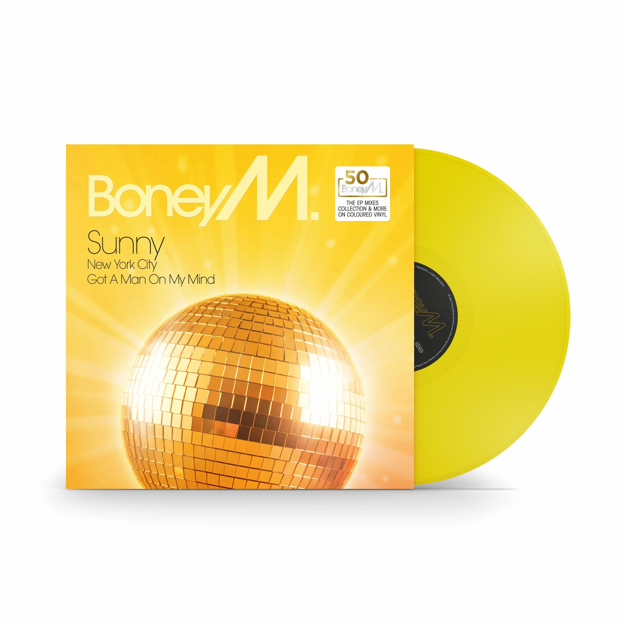 Виниловая Пластинка Boney M. - Sunny /> Vinyl, 12", 33 RPM, EP, Yellow