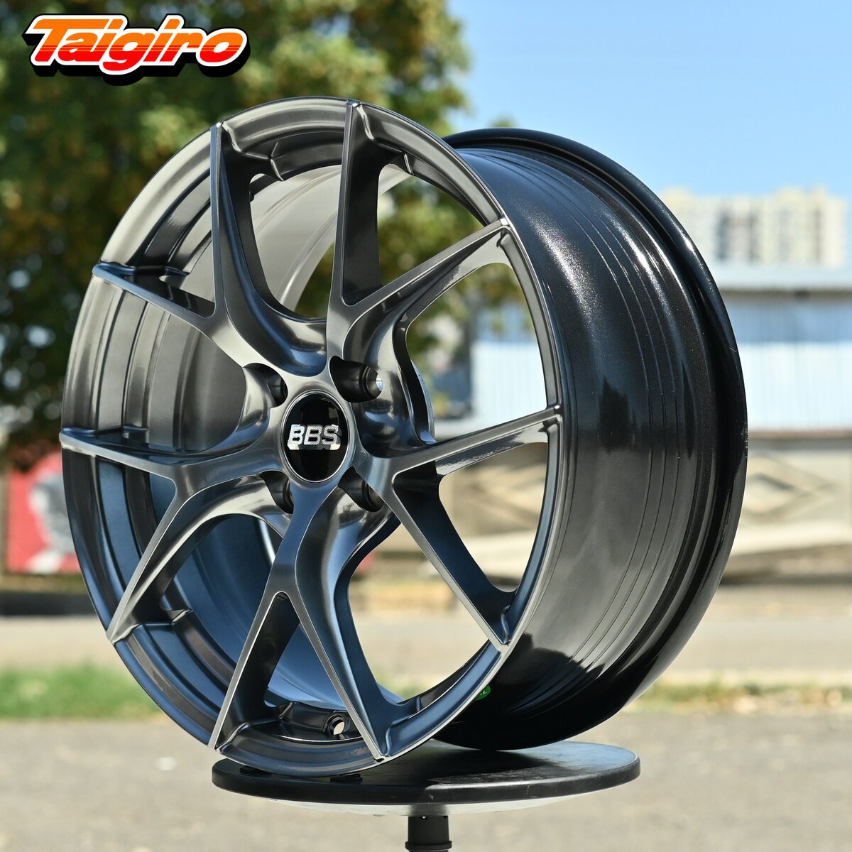 Комплект литых дисков R16 BBS CI-R Стиль 7.0J ET38 4*100 Тёмный хром (G131)