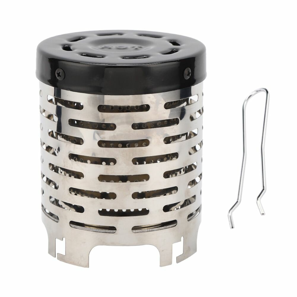 Наружный мини-обогреватель для палатки, портативное осеннее и зимнее нагревательное покрытие из нержавеющей стали, нагревательное покрытие для кемпинга