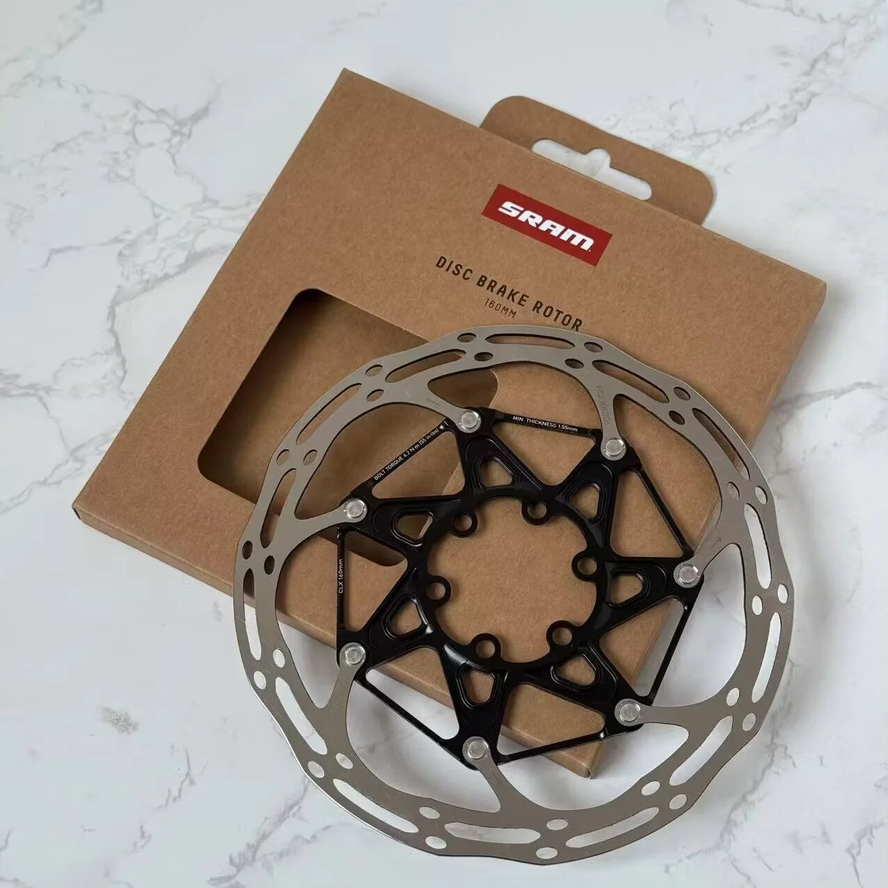 SRAM Centerline X Дисковые роторы 6 болтов 140/160 мм 160MM 6BOLTS