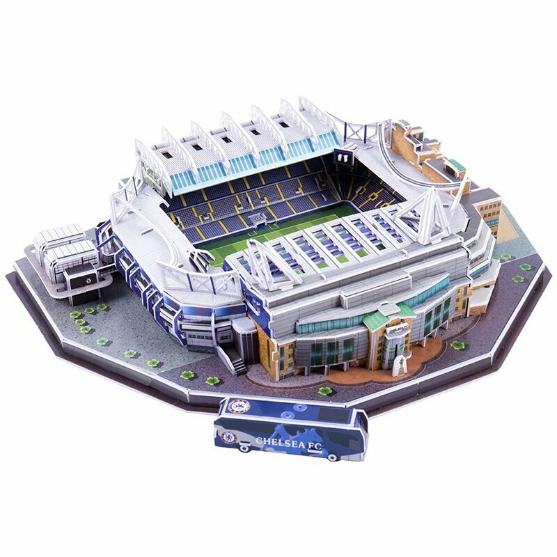 Puzzle -171 jigsaw gift 3d stamford pieces model football stadium club bridge