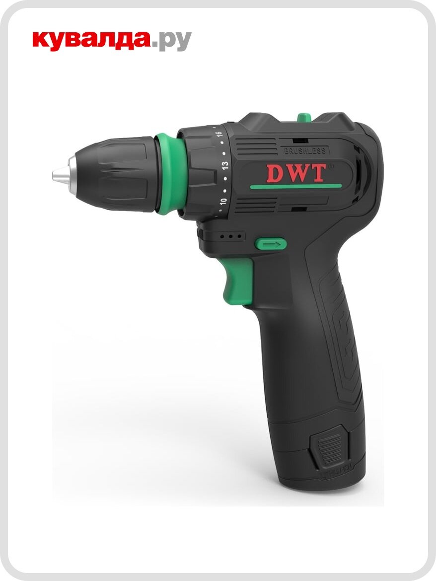 Дрель-шуруповерт аккумуляторная DWT ABSP-12 NQ-2 BMC