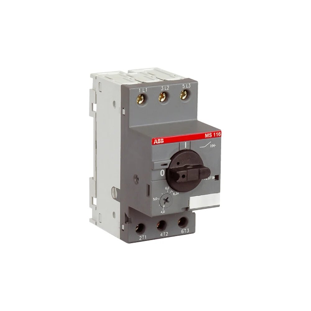 ABB Выключатель автоматический для защиты электродвигателей 0.63-1А MS116 1SAM250000R1005