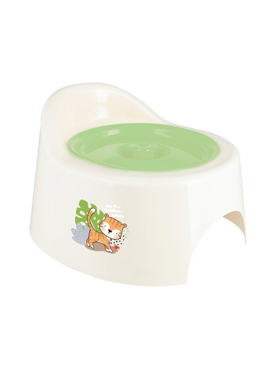 Горшок детский с крышкой, Полимербыт, Giraffix, 431185000