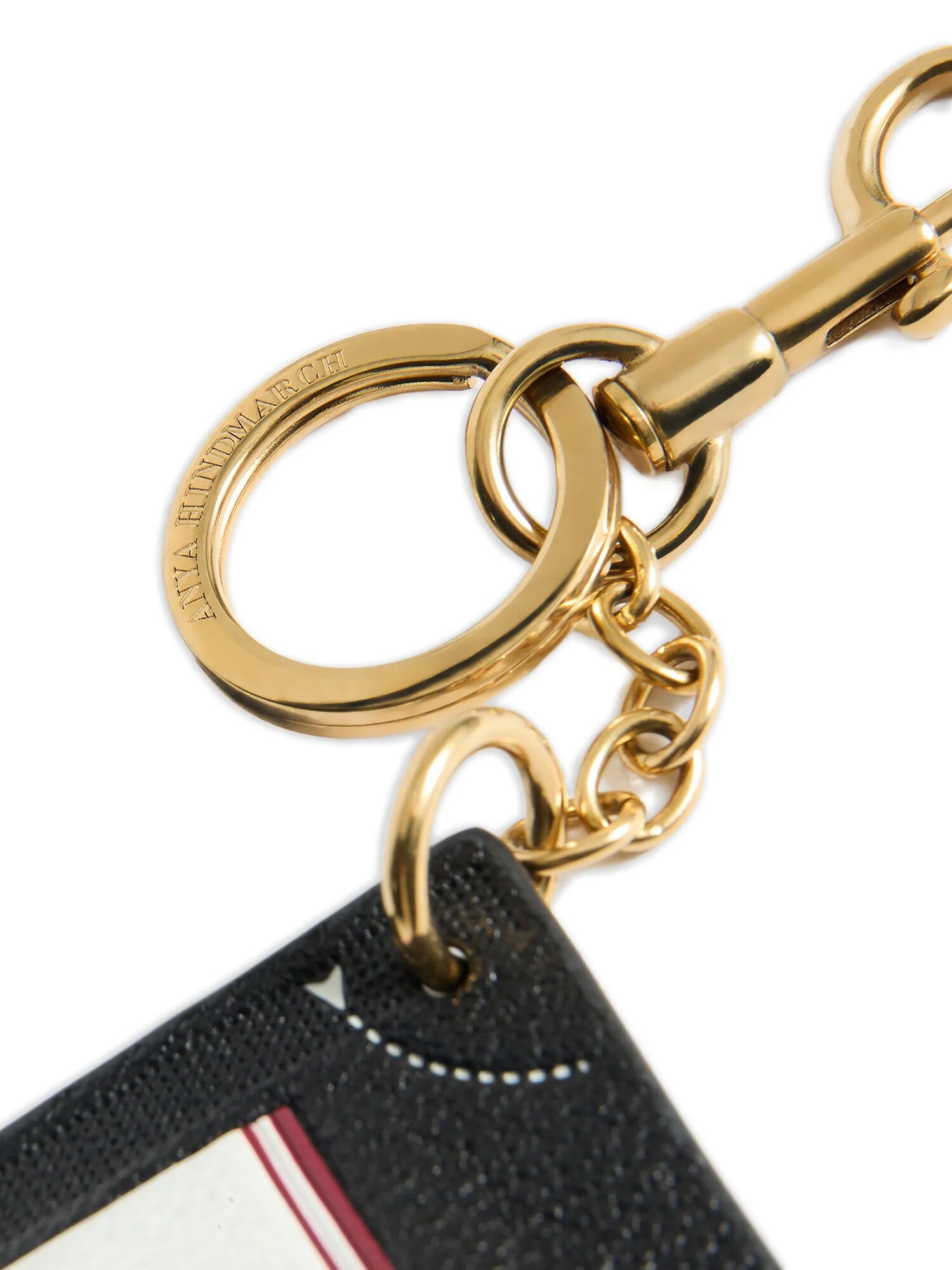 Брелок Anya Hindmarch, черный — фото 1