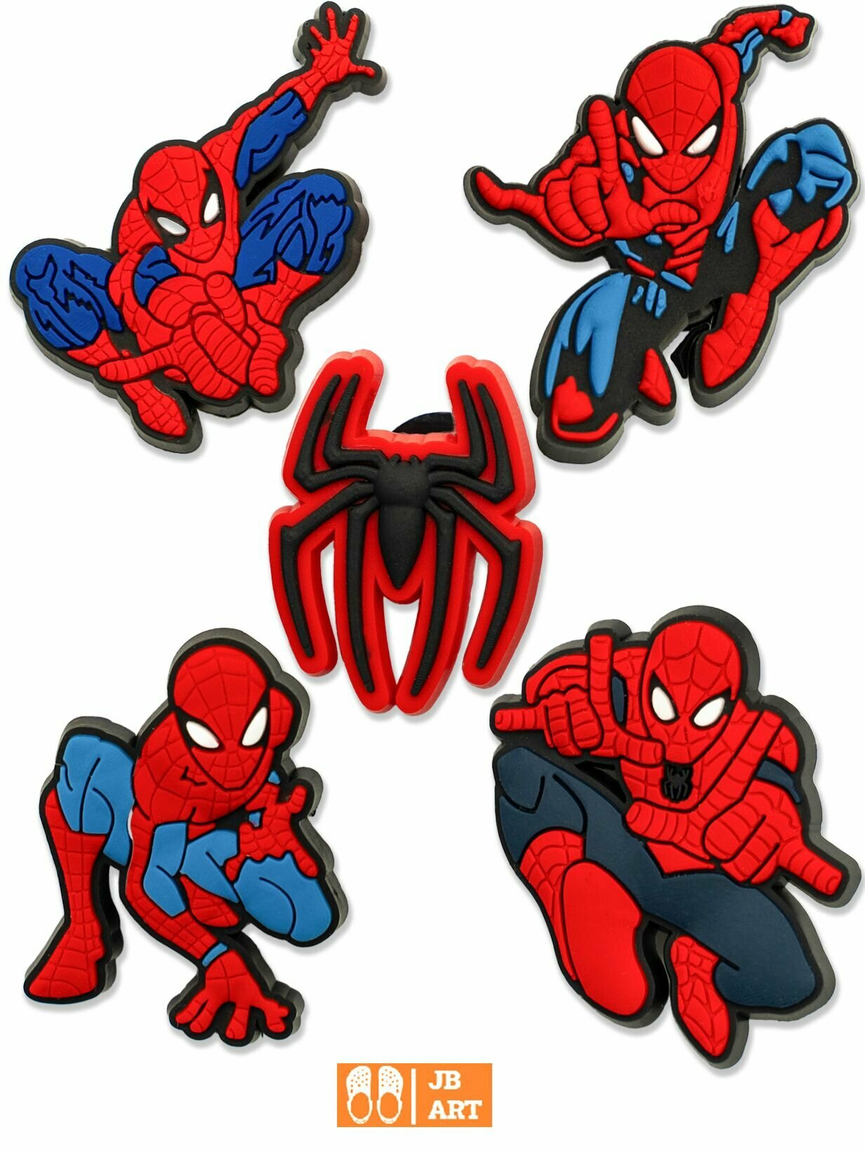 Джибитсы на crocs набор украшений клипсы для кроксов