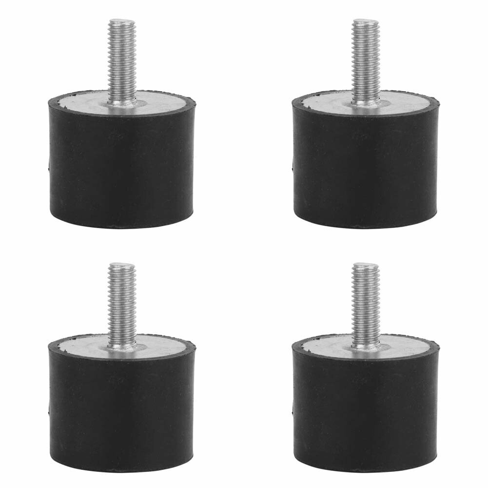4 шт. антивибрационных резиновых изоляторов для крепления катушки, амортизирующих вибраций (VE40*30 M8*23)
