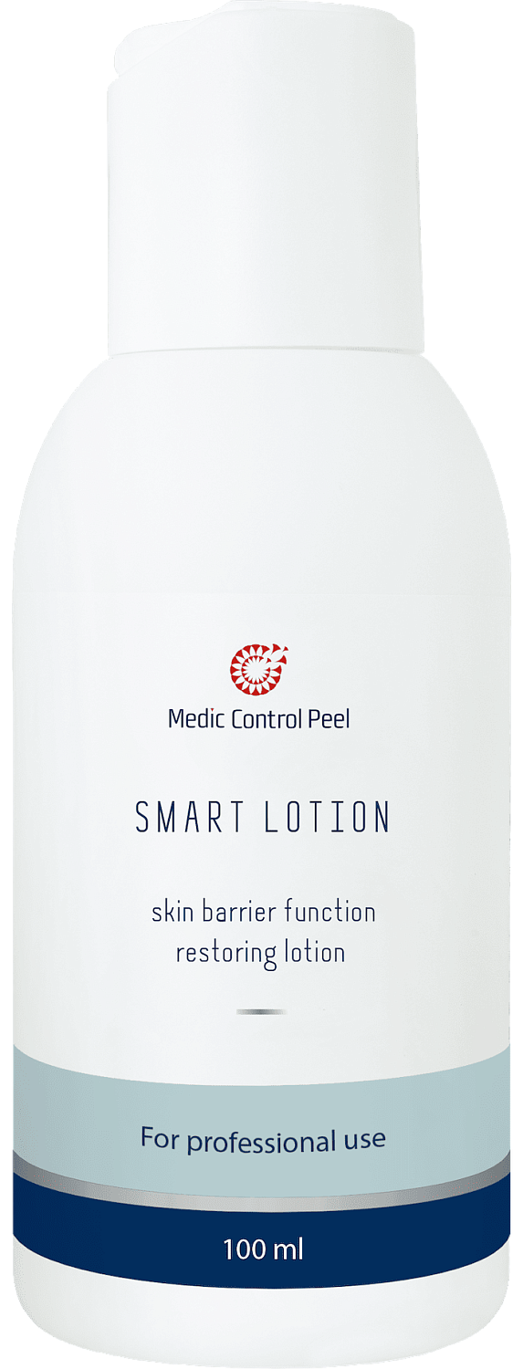 SMART LOTION Восстанавливающий увлажняющий лосьон для поврежденной кожи после агрессивных косметических процедур, 100 мл