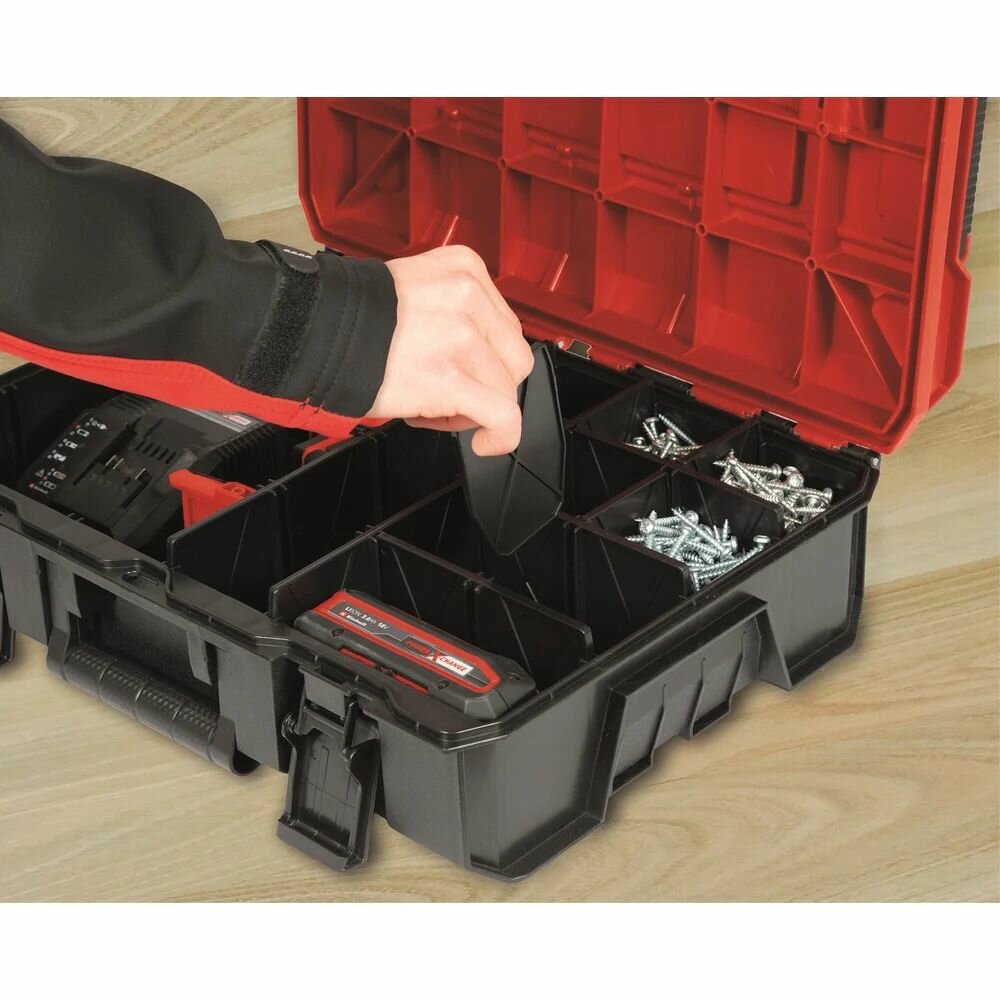 Набор перегородок Einhell Plastic compartments set, для кейсов E-box 4540012 — фото 1