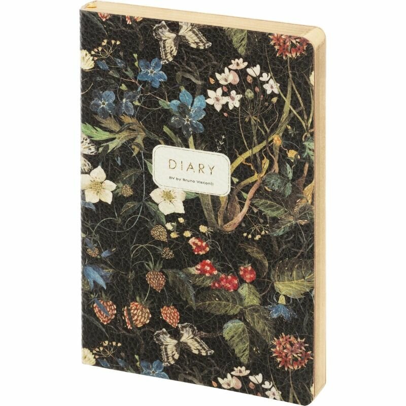 Ежедневник BrunoVisconti "Лесные ягоды" недатированный 125*200мм 256 стр.