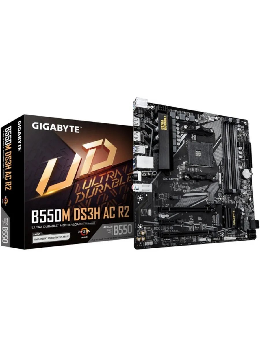 Материнская плата B550M DS3H AC R2 (AM4, mATX)