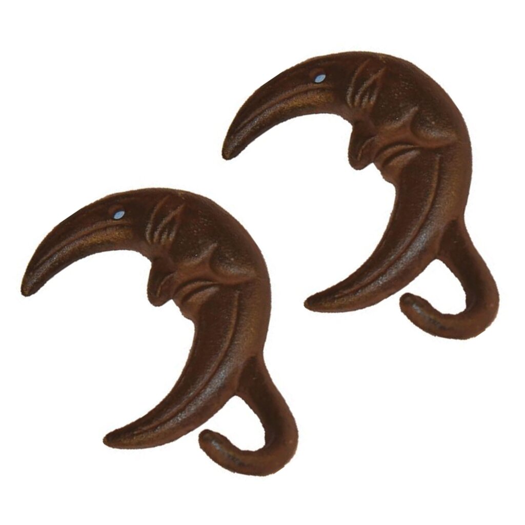 Сверхмощные антикварные чугунные настенные крючки, прочный металлический брелок в европейском стиле для курток, курток