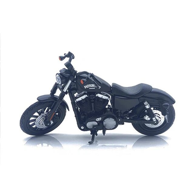 Модель мотоцикла Sportster Iron 883 из сплава, масштаб 1:12, игрушечная коллекционная модель, автобайк с амортизатором, внедорожный игрушечный автомобиль