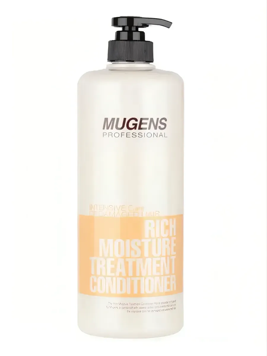 Кондиционер Welcos Mugens Rich Moisture Treatment для волос увлажняющий, 1000 г