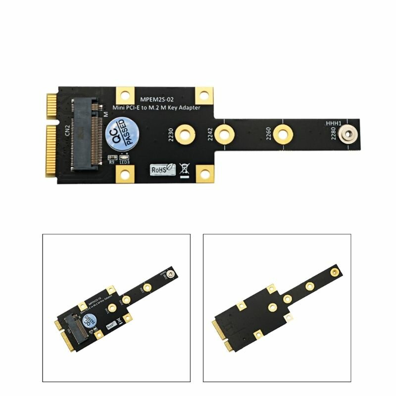 Карта адаптера nvme SSD к Mini PCI E