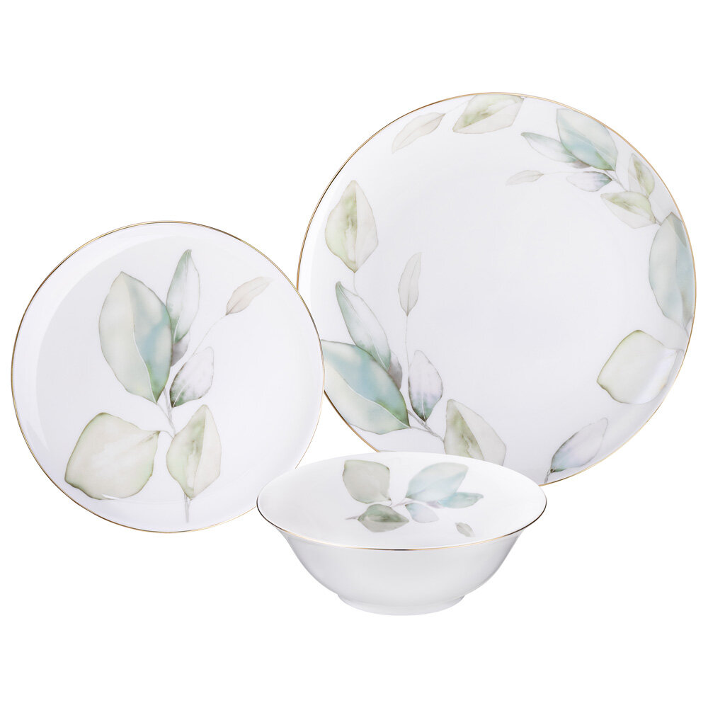 Набор посуды lefard inspiration нежность на 4 пер. 12 пр. KSG-422-148