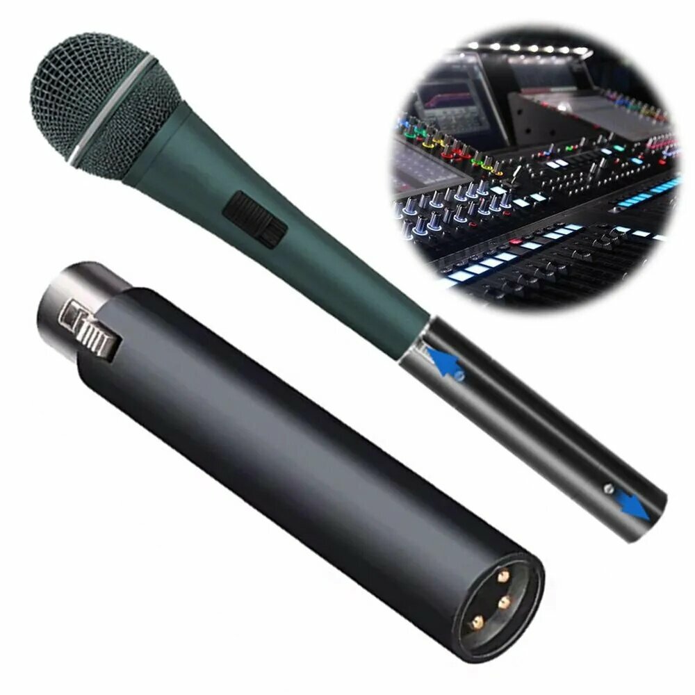 48V Microphone Preamp Booster 28db усилитель Mic -Booster Preamplifier для DM1