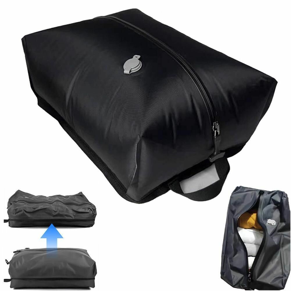 Вакуумный компрессионный мешок для хранения в дороге влагостойкий и водонепроницаемый