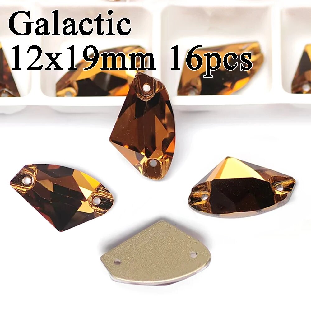 Хрустальные стразы Pubrilex дымчатый топаз