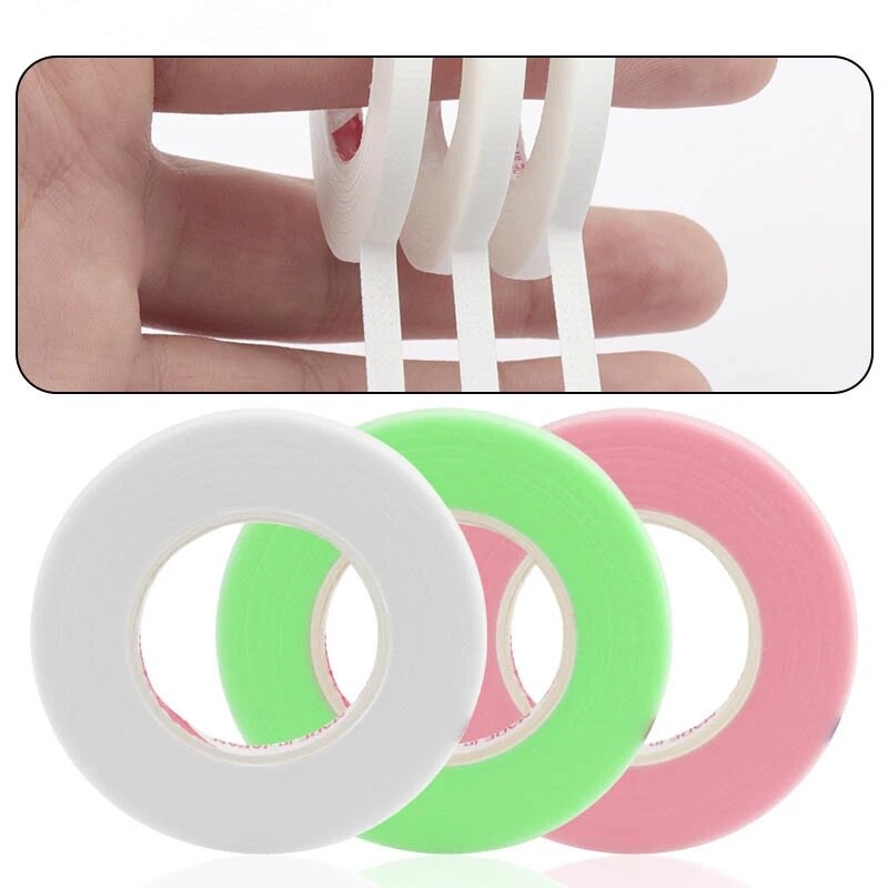 Новинка, 5 шт, 4 мм, лента для наращивания ресниц, узкая клейкая лента для завивки ресниц, дышащие противоаллергические ленты для лифтинга ресниц, оптовая продажа