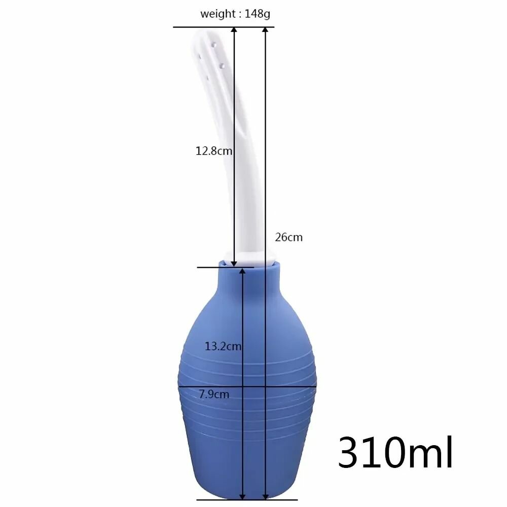 Клизма медицинская резиновая спринцовка для вагинальной и анальной гигиены груша игрушка для взрослых