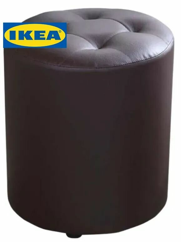 Пуф, Велюр искусственный, 55.00х55.00х50.00 см