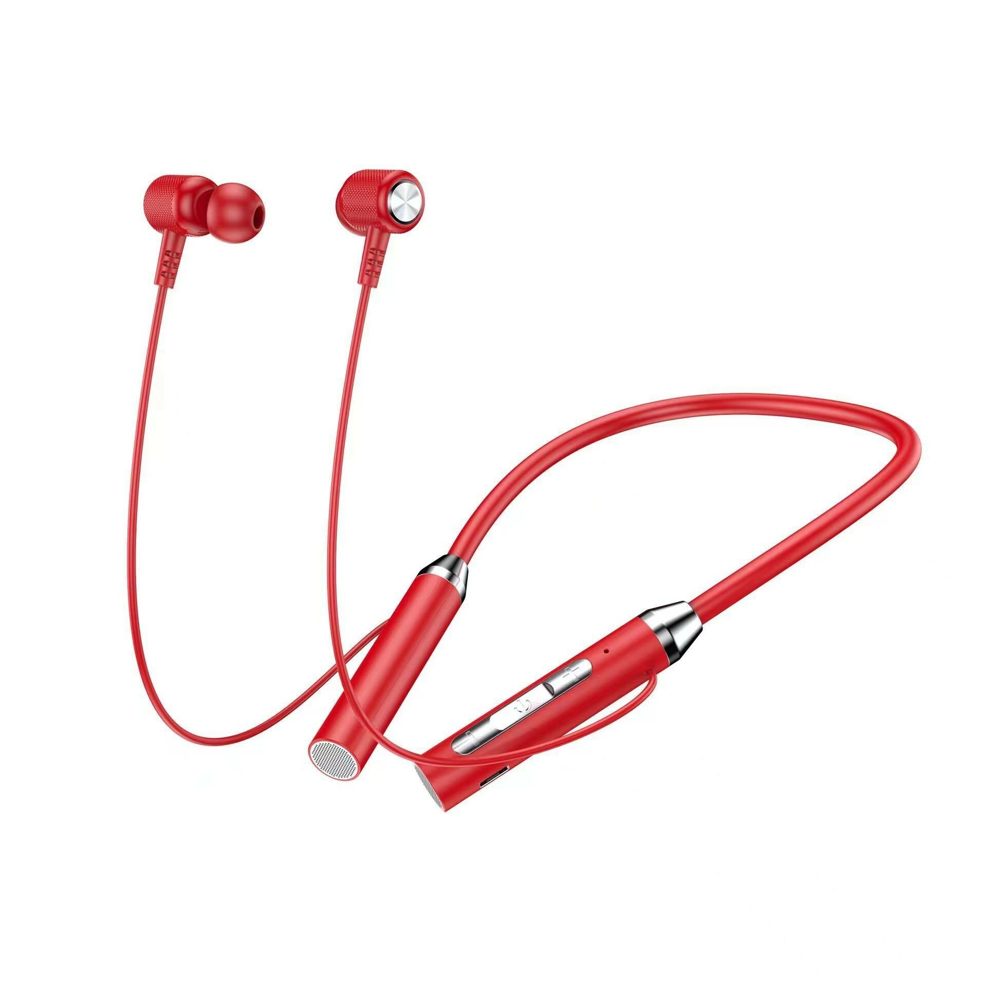 Безпр Bluetooth Наушники YM Mall Scu-k58 На Шее Магнитные В Ухо Стерео Без Провода