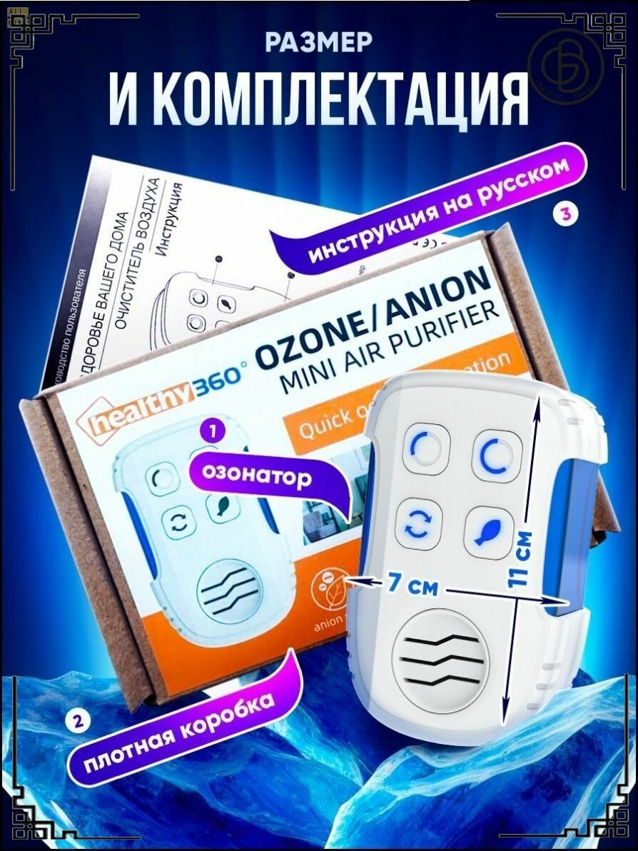Озонатор ионизатор - 40 м2 — фото 1