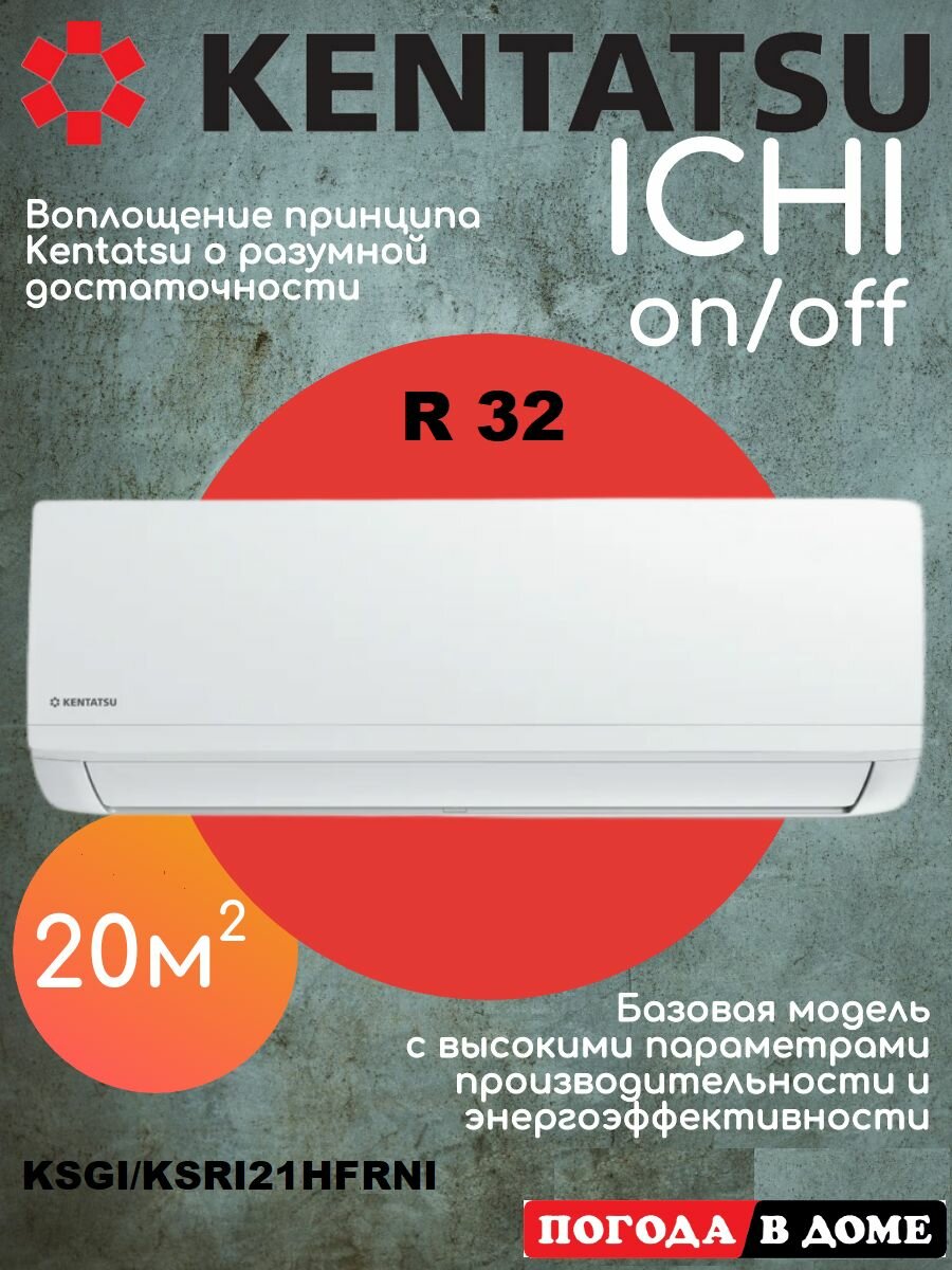 Сплит-система KENTATSU KSGI/KSRI21HFRNI