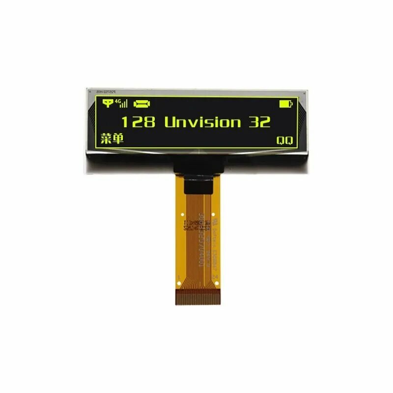 ЖК дисплей Unvision 32, желтый