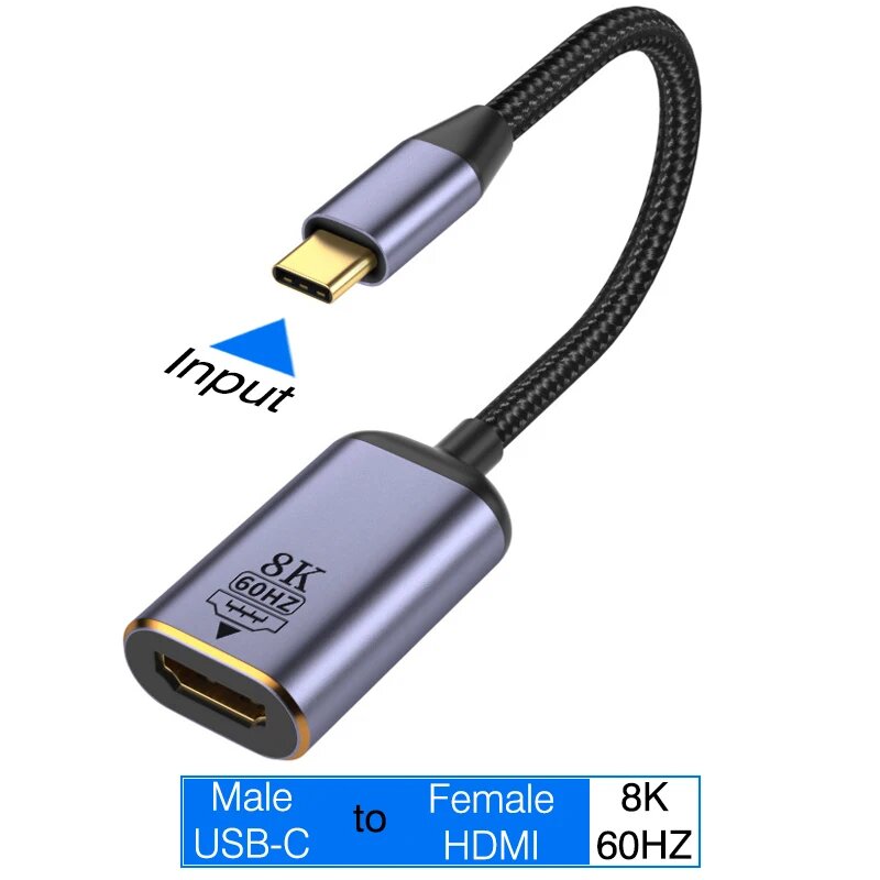 USB C на HDMI адаптер 8K 60Гц