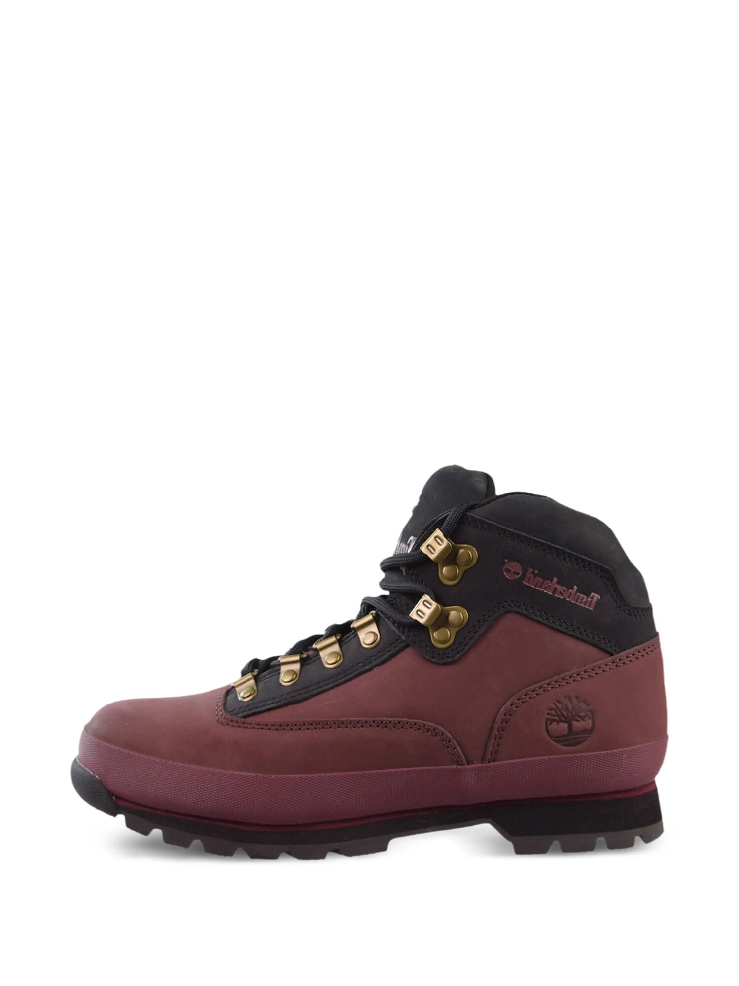 Кроссовки Euro Hiker Mid Burgundy/Nubuck