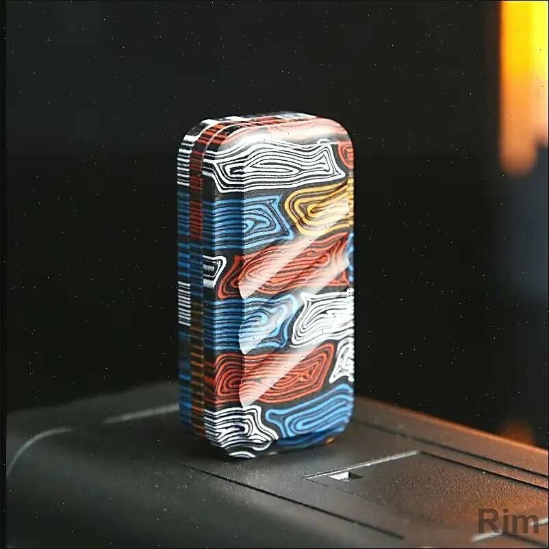 EDC трёхслойная игрушка "Конфета" из стекловолокна механическая флип-карточка, трендовый "Папа-монета" (в подарок: 1 спиннер)