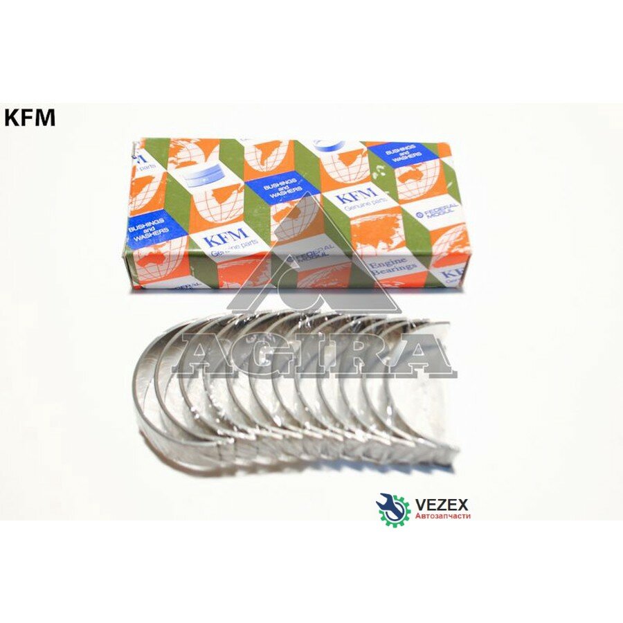 KFM 23060-37200 Вкладыши HYUNDAI Sonata 5, Santa Fe (00-), Tucson (04-) (2.7) шатунные STD комплект (12шт.) KFM