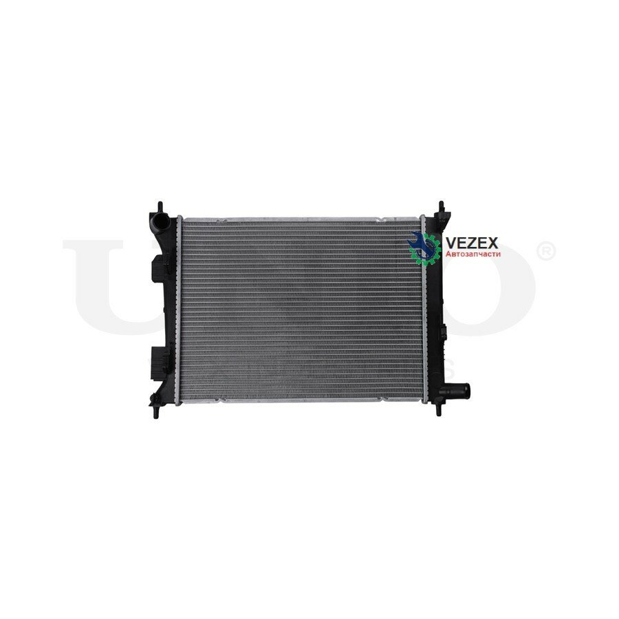 UNIO RAD-10085 Радиатор охлаждения двигателя Kia Rio III 11-, Hyundai Solaris 10-, i20 12-