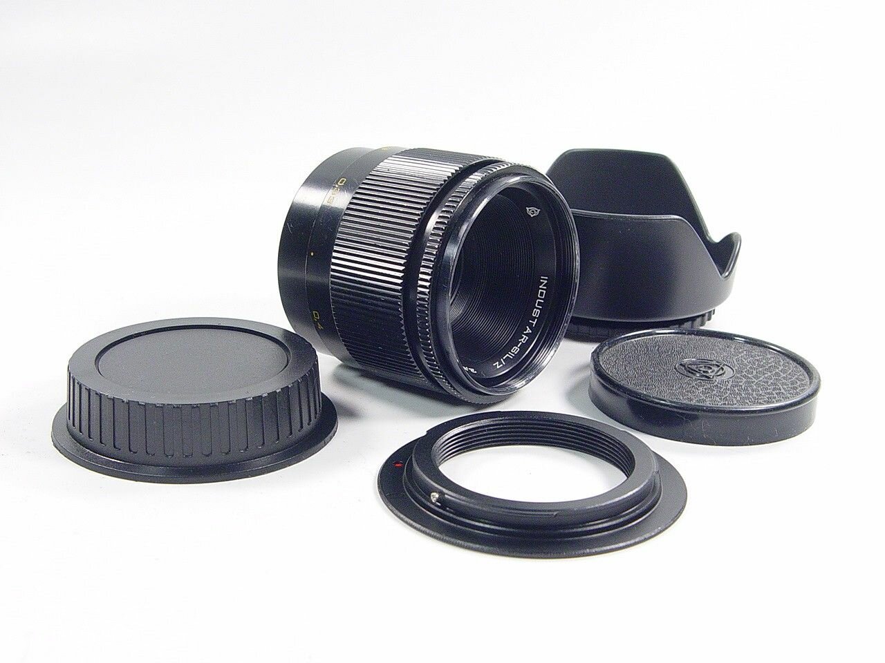Советский макро объектив. Комплект. Индустар-61 ЛЗ f/2 58мм М42 и на Canon EF EF-S EOS