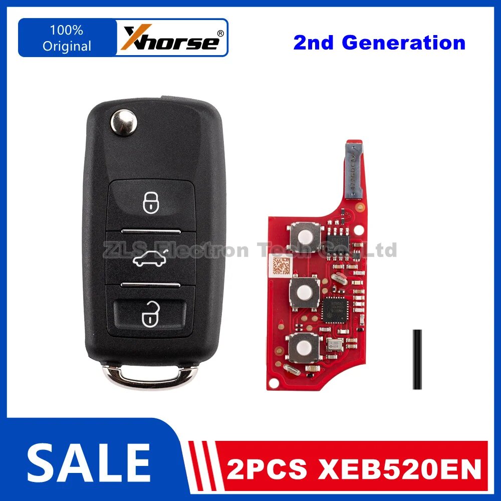 2-компонентный супер-пульт XHORSE XEB520EN B5 с чипом XT57, английская версия, для инструментов 1PCS