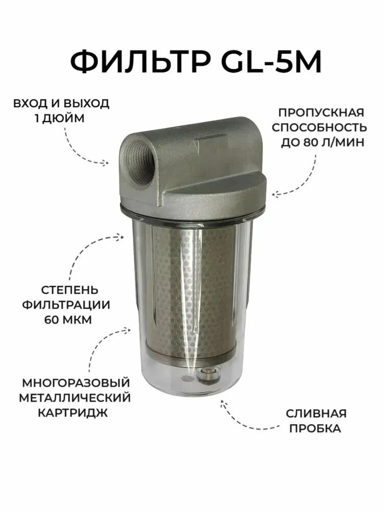 Фильтр очистки топлива GL-5М