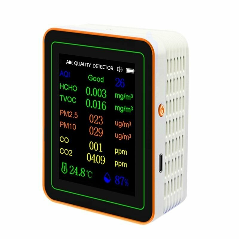 Детектор качества воздуха HCHO TVOC CO CO2