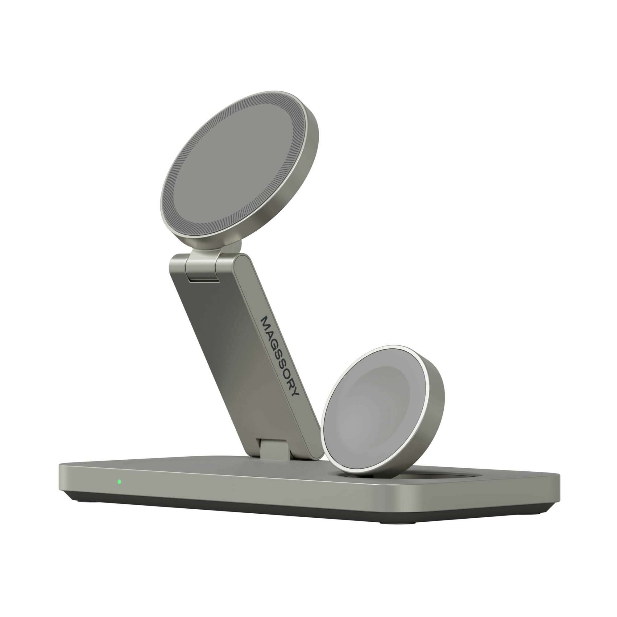Складное зарядное устройство Magssory "Yoga", для iPhone, с магнитом, Qi2
