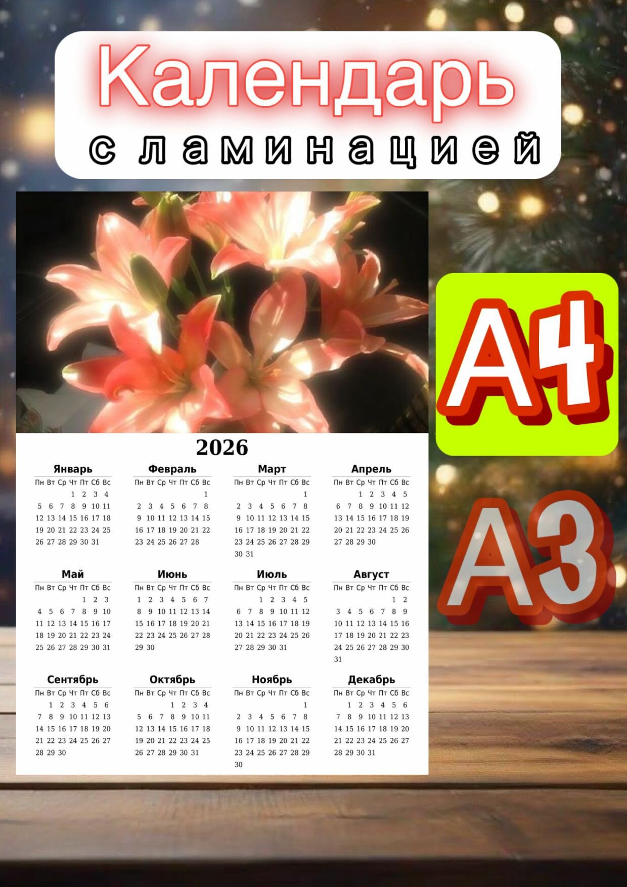 Календарь А4