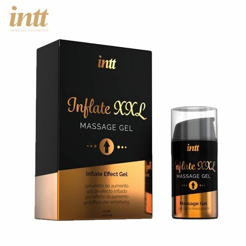 Intt Cosmetics Интимный стимулирующий гель для эрекции, Inflate XXL, 15 мл